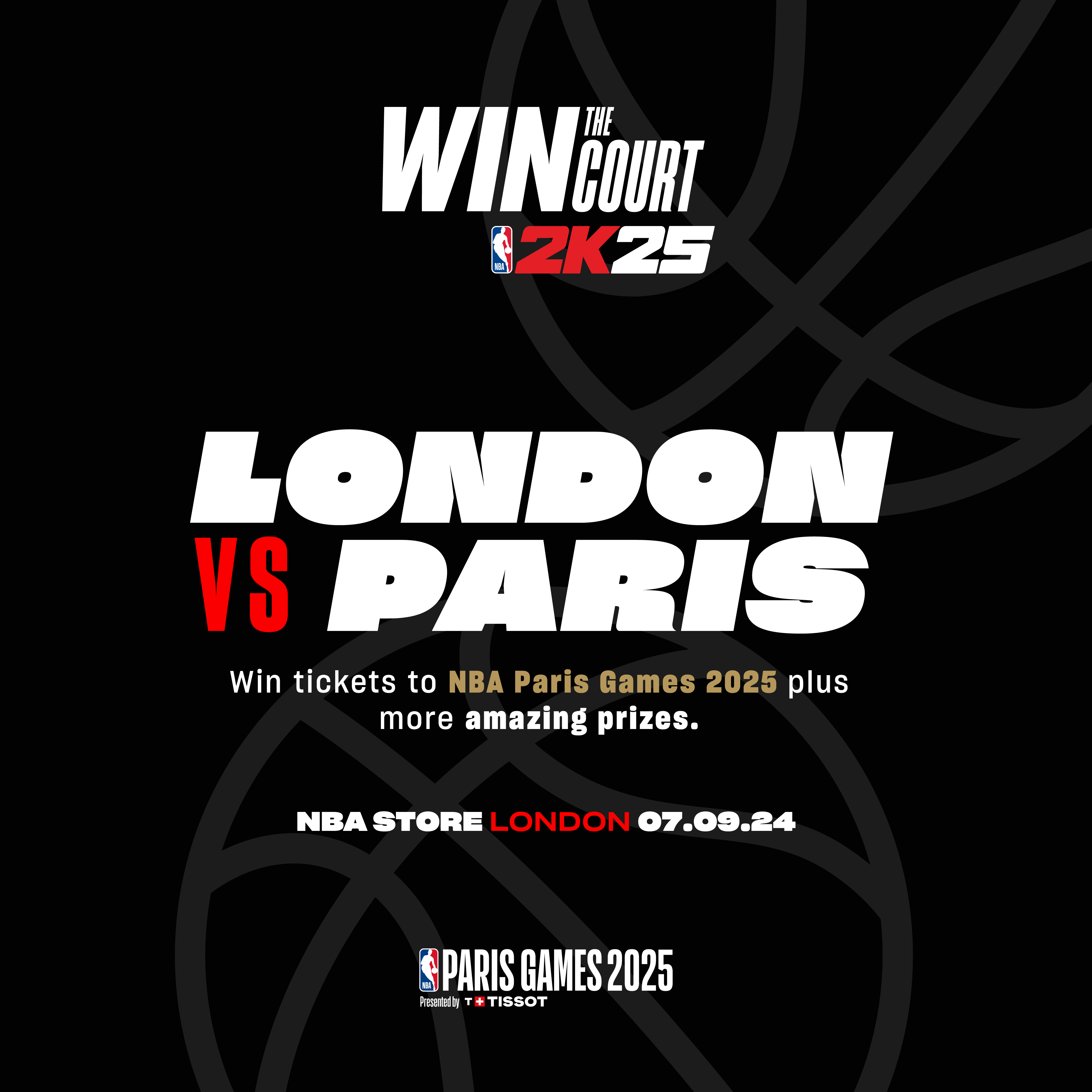 WIN tickets to the NBA Paris 2025 games!
